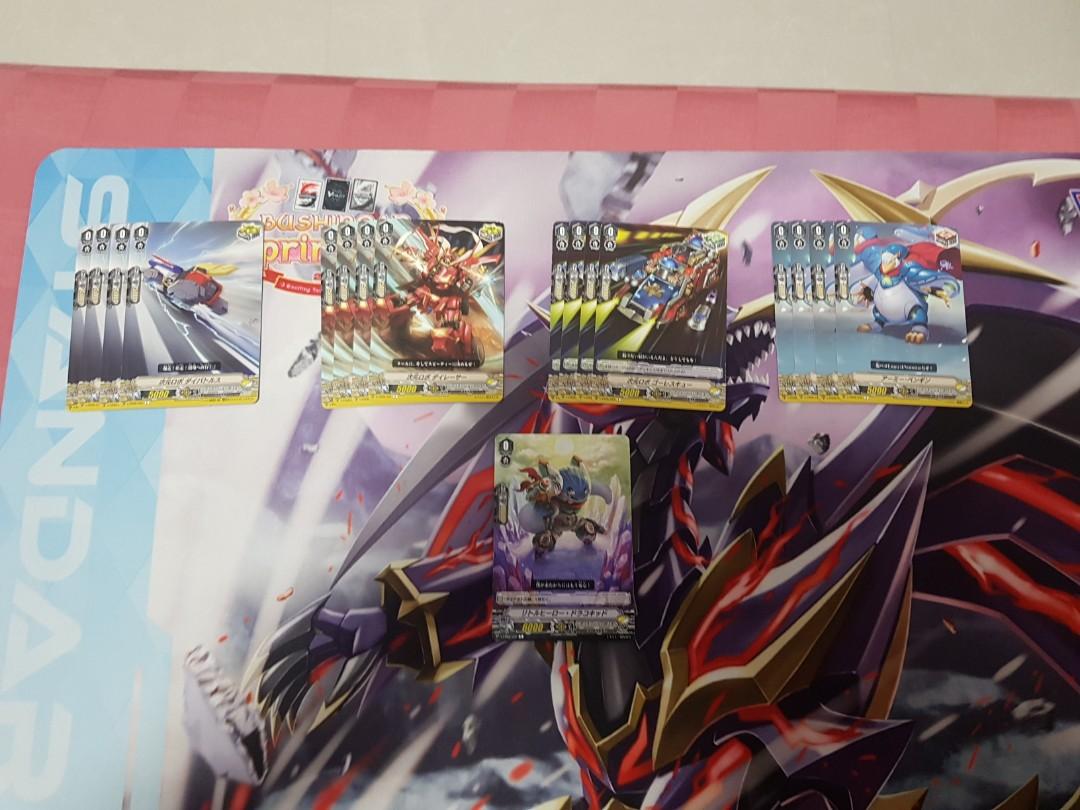 Cardfight Vanguard Budget Dimension Police Alien Deck, Hobbies & Toys ...