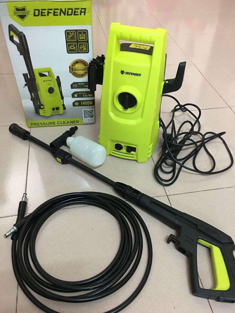 Defender High Pressure Cleaner 1400w, Auto Accessories on Carousell