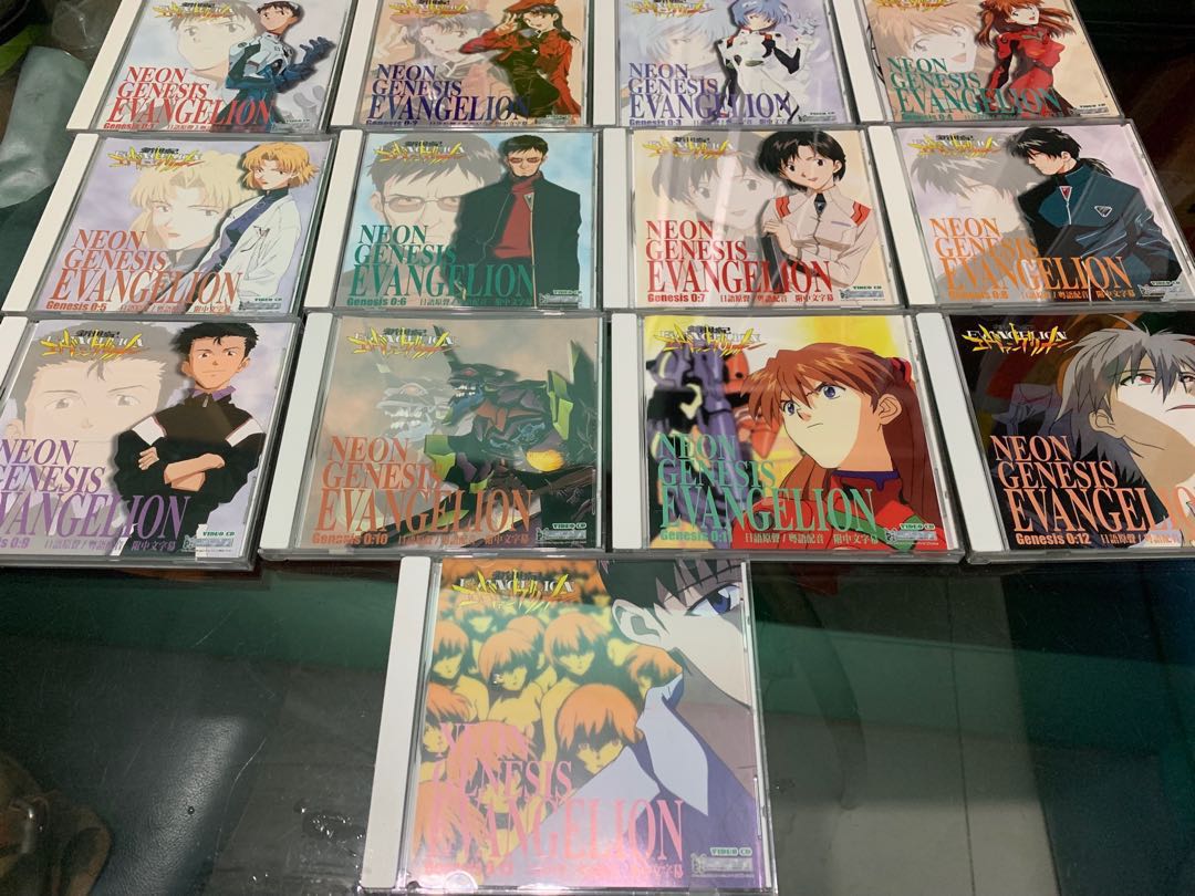 正版eva cartoon新世紀福音戰士全26話經典動畫原聲配音, 興趣及遊戲, 音樂樂器 & 配件, 音樂與媒體 - CD 及 DVD ...