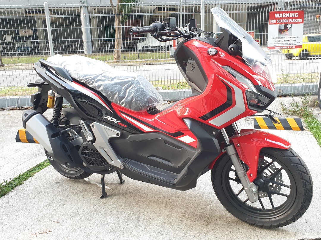 Honda ADV abs red colour, Motorcycles, Motorcycles for Sale, Class 2B ...