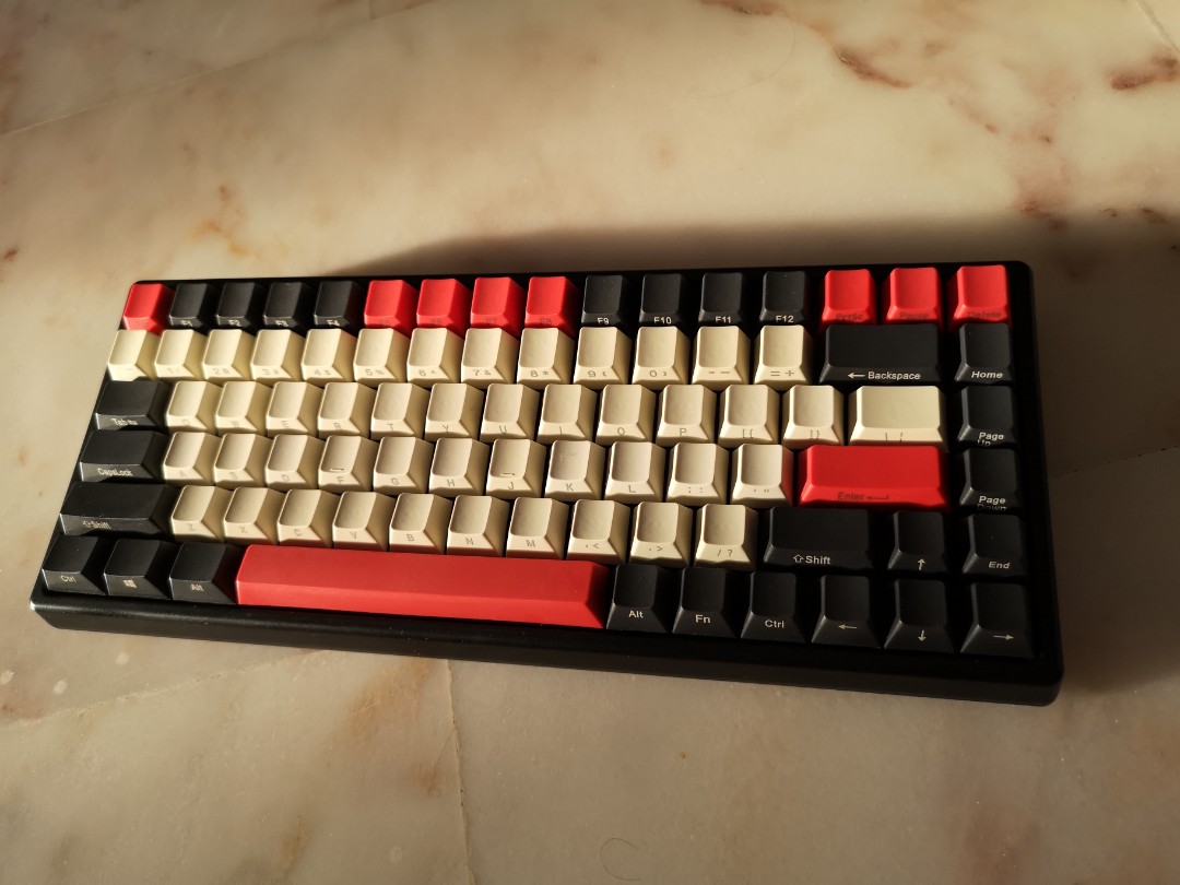 Keycool 84 compact mechanical keyboard - Cherry Brown switches and PBT ...