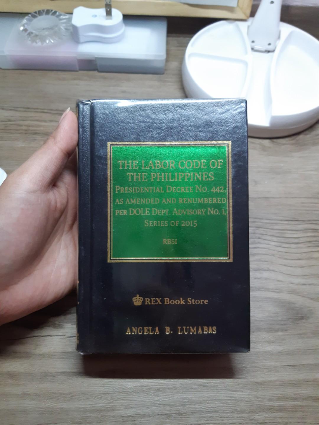 Labor Code of the Philippines, Hobbies & Toys, Books & Magazines ...