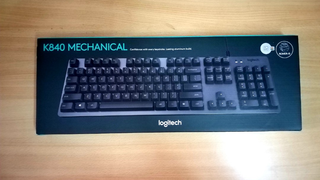 Logitech Mechanical Keyboard K840, Computers & Tech, Parts ...