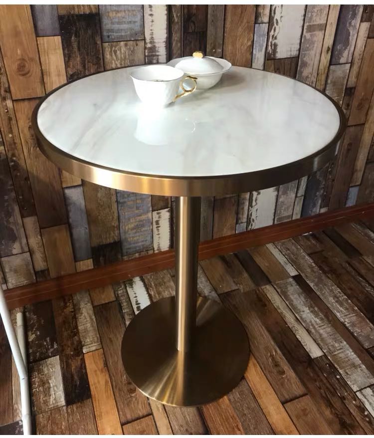 Round Marble Table, Furniture & Home Living, Furniture, Tables & Sets ...