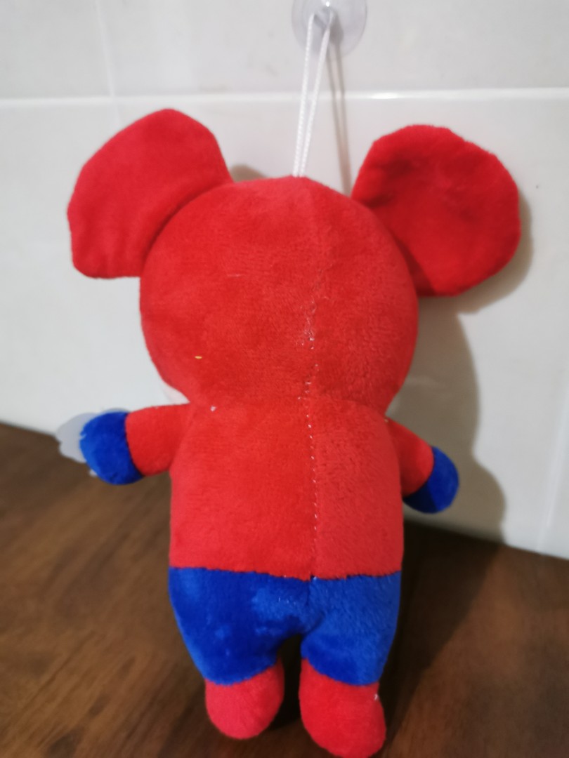 Mickey Minnie Mouse Spider Man Spiderman Plush Soft Doll Toy Patung ...