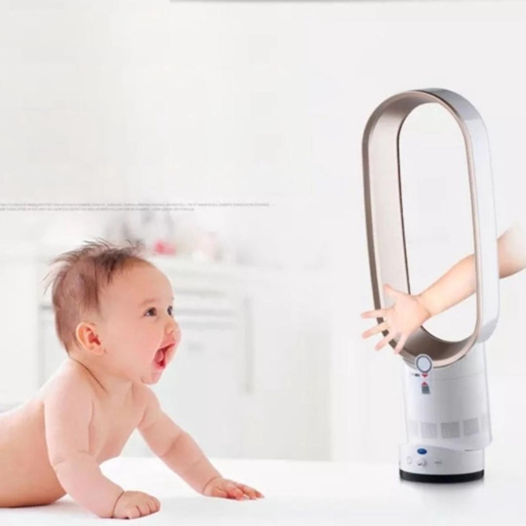 [New] 16" Bladeless Fan 16 Inches No-blade Fan Super Quiet Bladeless ...