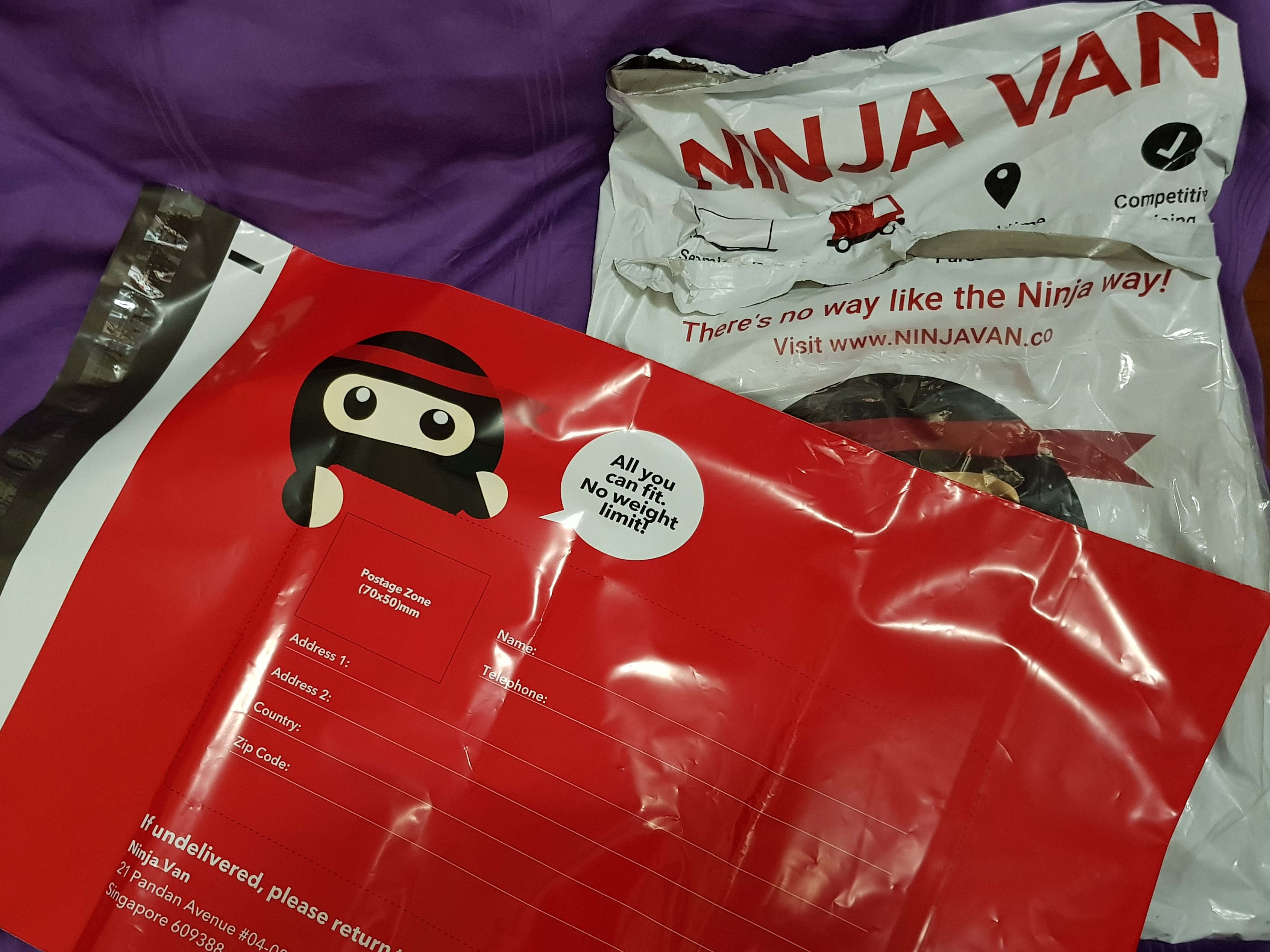 Ninjavan Bundle Pack - Parcel Delivery 20pcs, Everything Else on Carousell