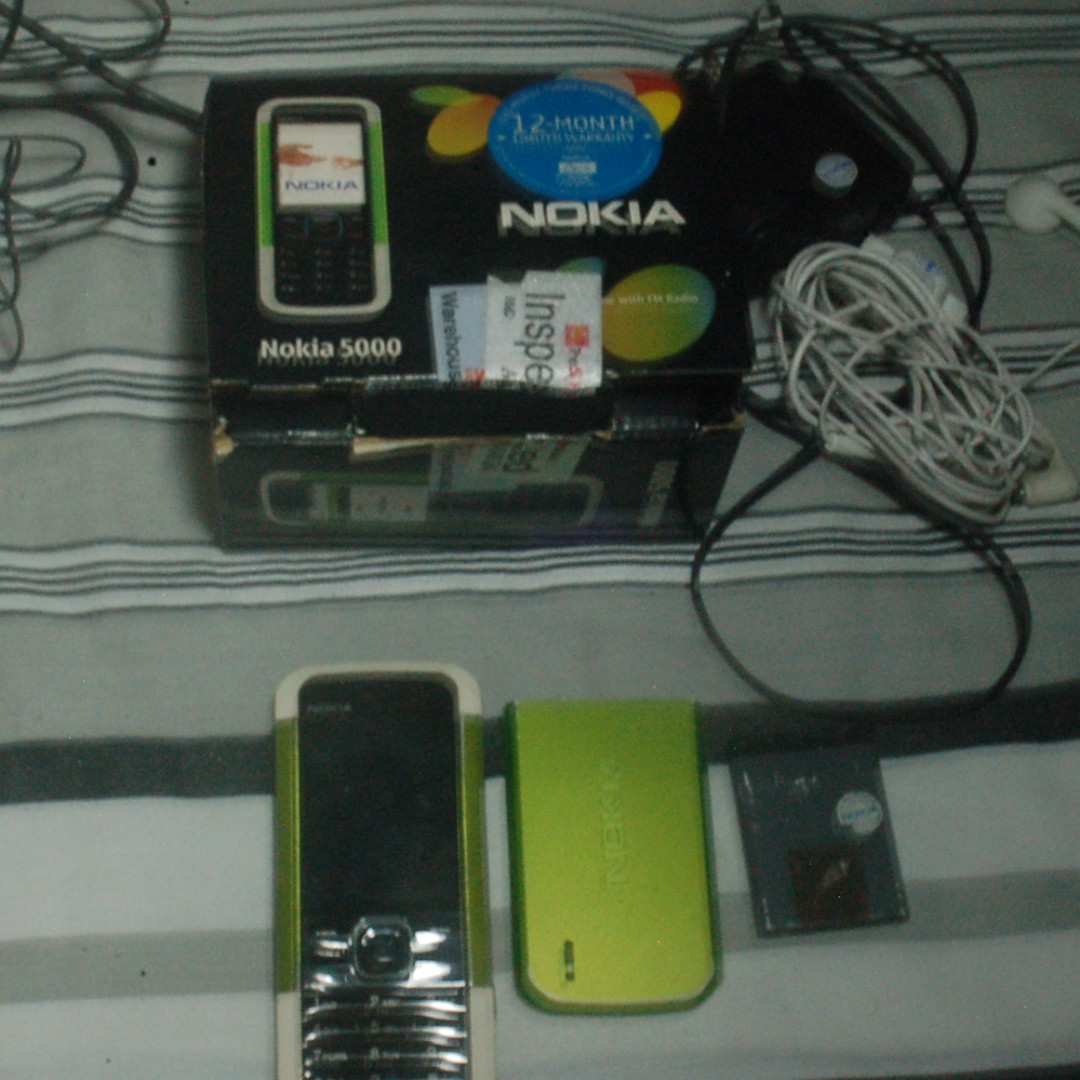 Nokia 5000 cellphone, swap ok, Mobile Phones & Gadgets, Mobile Phones ...