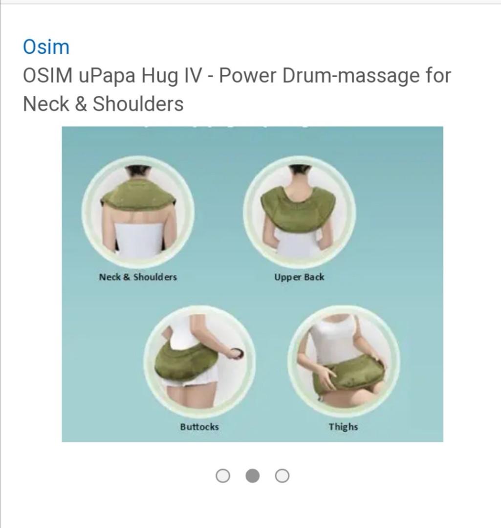 Osim Upapa Hug IV, Health & Nutrition, Massage Devices on Carousell