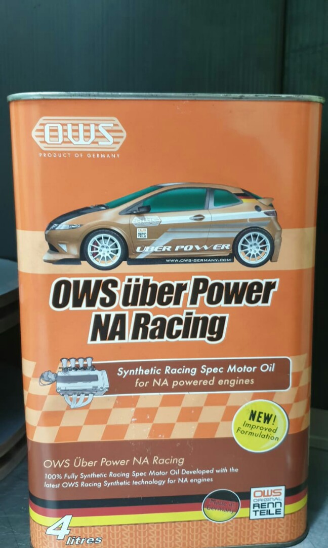 OWS UBER POWER NA RACING 4LITERS, Car Accessories, Car Workshops ...