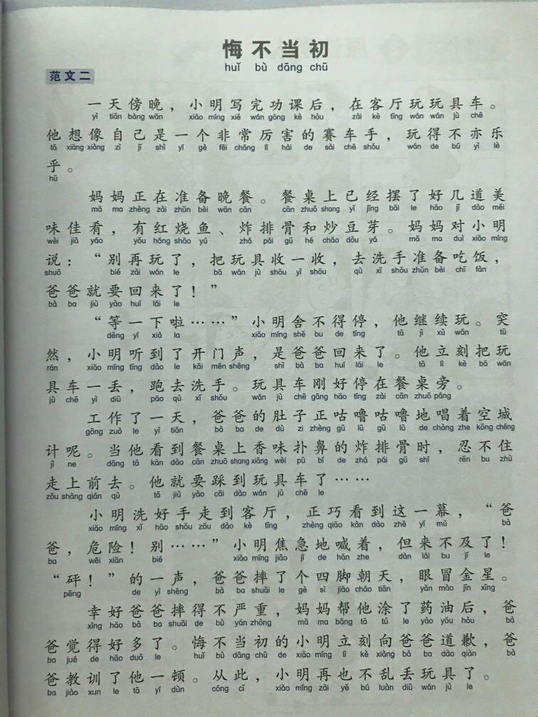 PSLE 作文guidebook for PSLE Chinese composition, Hobbies & Toys, Books ...