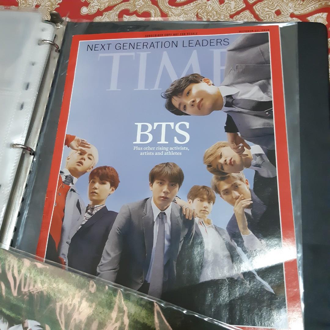 RARE BTS Time Magazine, Hobbies & Toys, Memorabilia & Collectibles, K ...