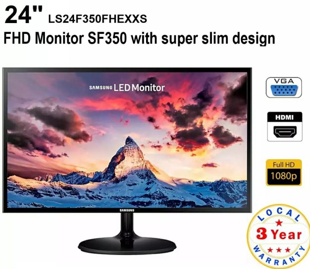 Samsung 24 Inch Led Monitor | Targus KB55 and B580 Wireless Keyboard ...