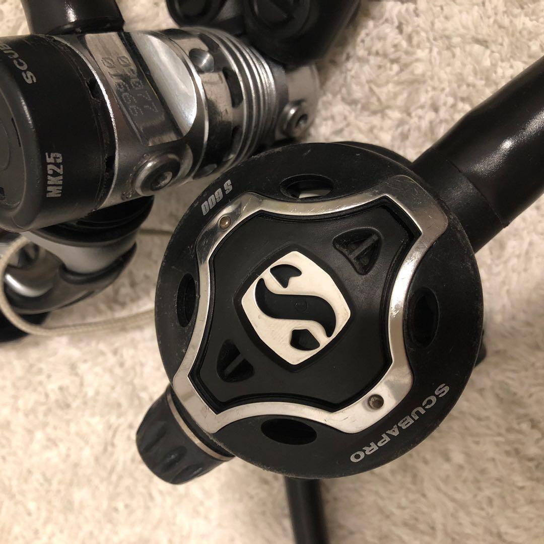 Scubapro MK25 Full setup with S600, R395 and Original Scubapro SPG ...