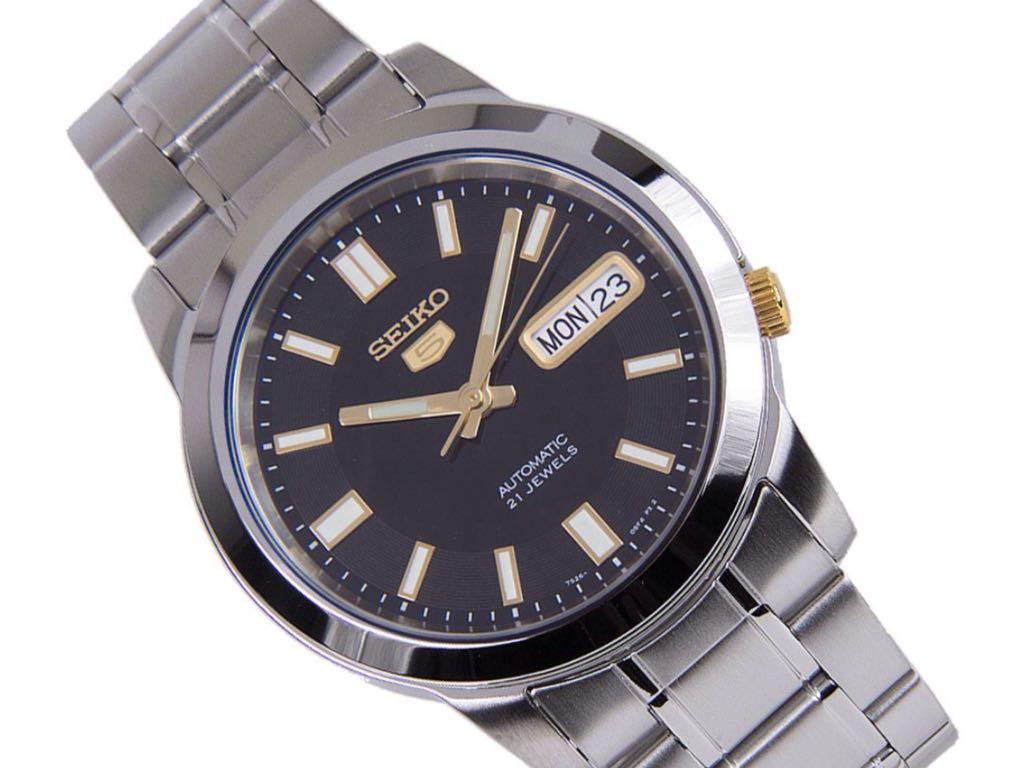Seiko 5 SNKK17 Automatic Steel Watch SNKK17K1 Brand New, Men's Fashion ...