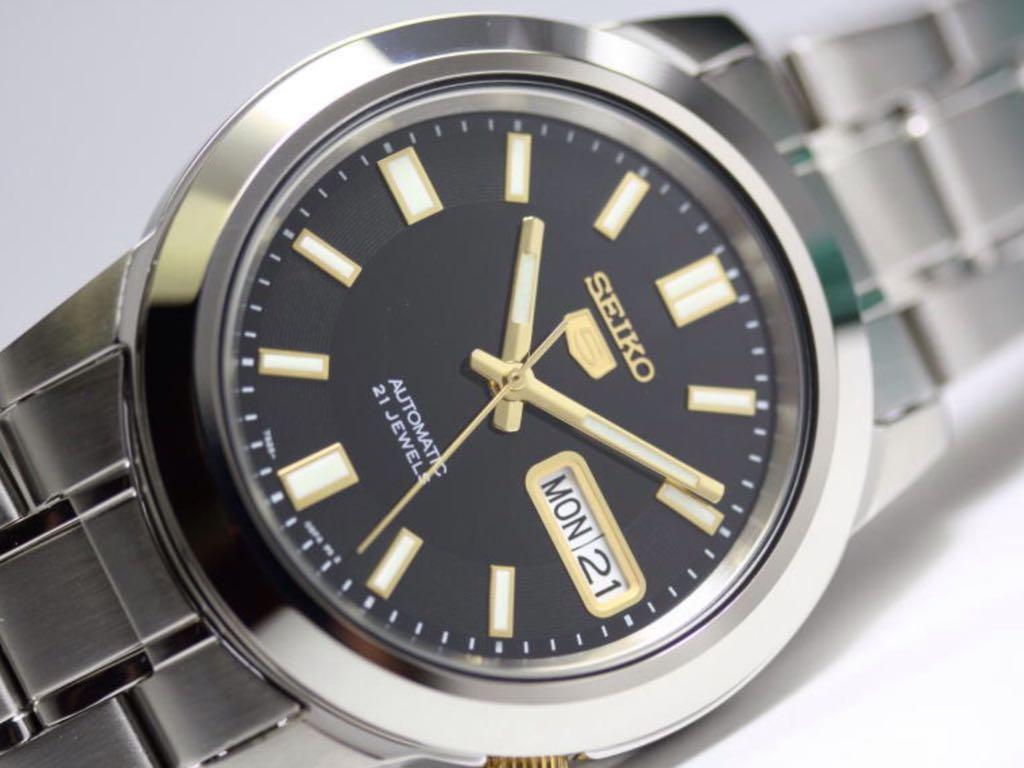 Seiko 5 SNKK17 Automatic Steel Watch SNKK17K1 Brand New, Men's Fashion ...