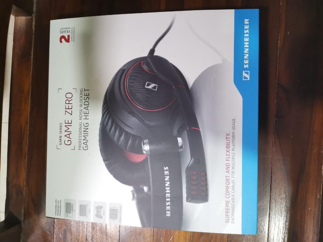 Sennheiser GAME ZERO Professional Gaming Headset, Audio, Headphones ...