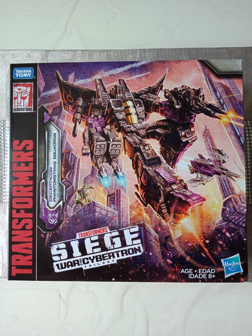 (Available) Skywarp Phantomstrike Squadron Transformers Siege, Hobbies ...