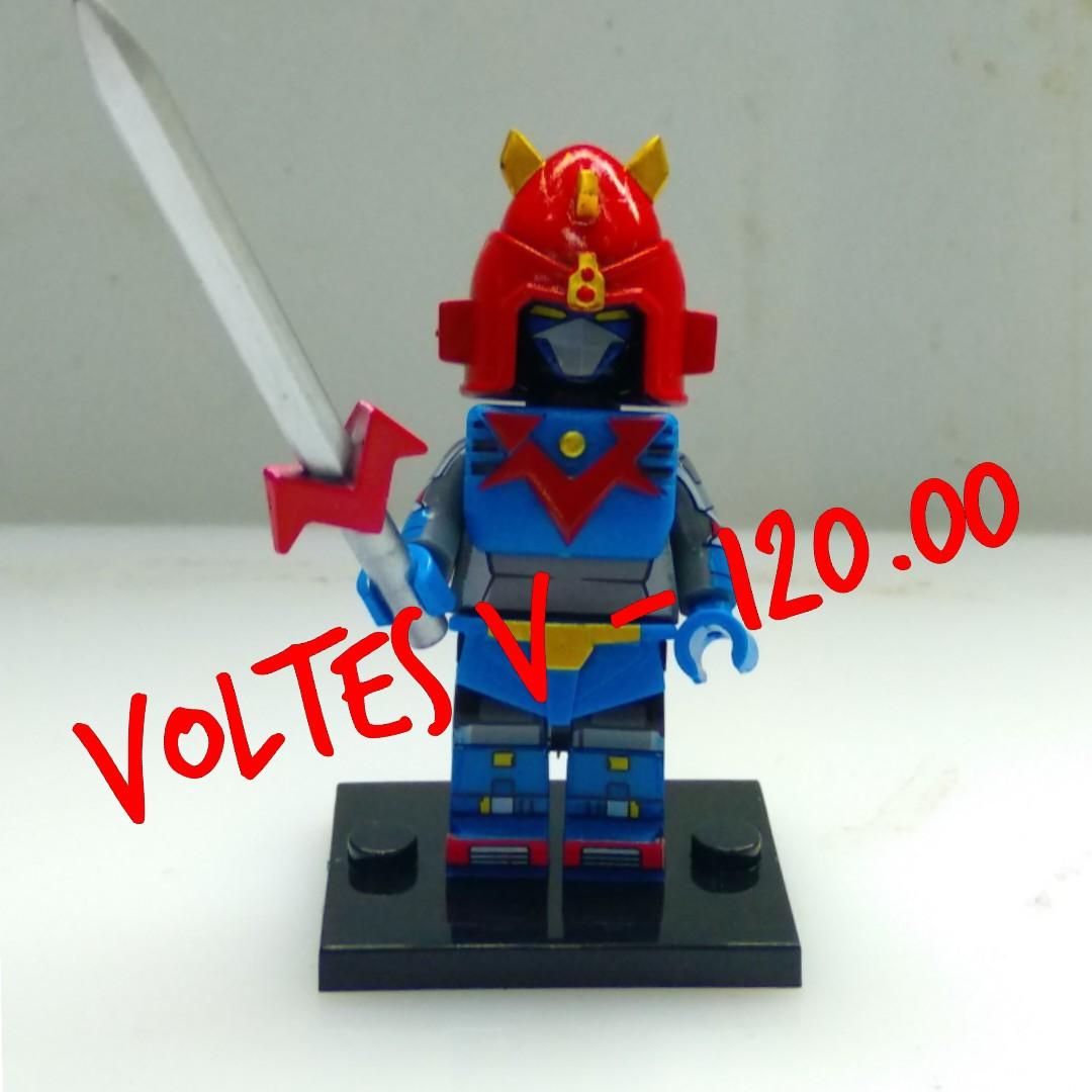 Voltes V Lego and Daimos like Mini-Figure, Hobbies & Toys, Toys & Games ...
