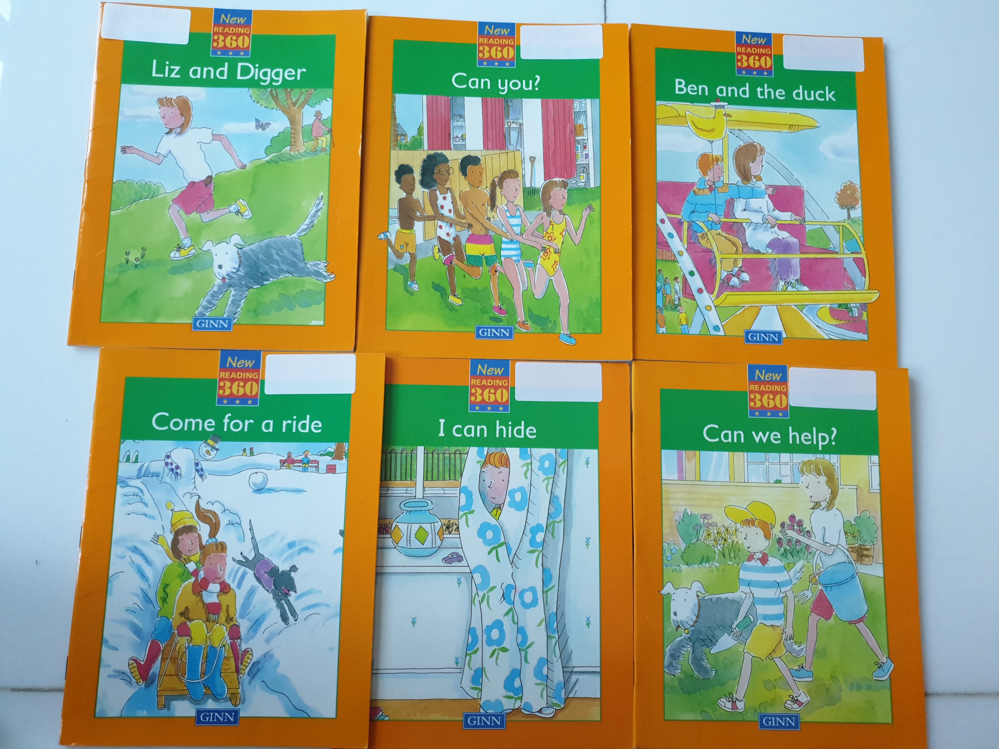 6 Ginn new readers Level 2 Age 4-5, Hobbies & Toys, Books & Magazines ...