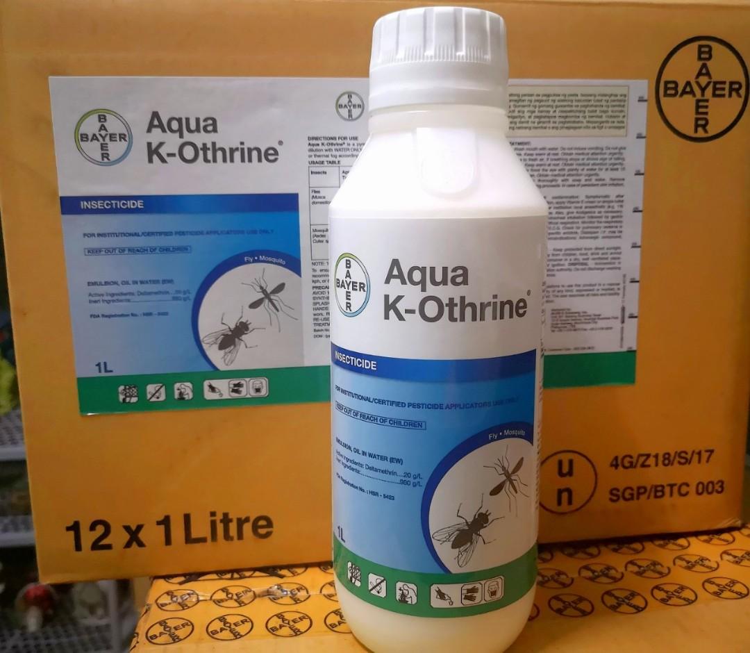 Aqua K Othrine Bayer Insecticide water based concentrate for fly and ...