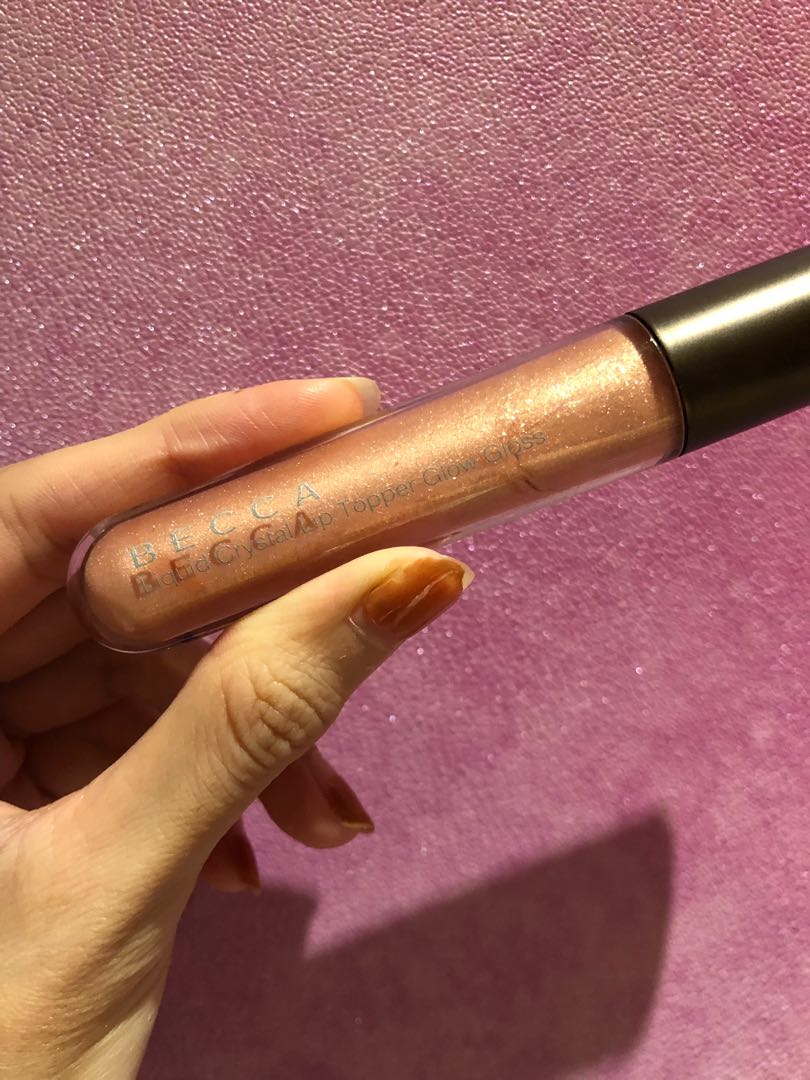 Becca Liquid Crystal Lip Topper Glow Gloss, Beauty & Personal Care ...