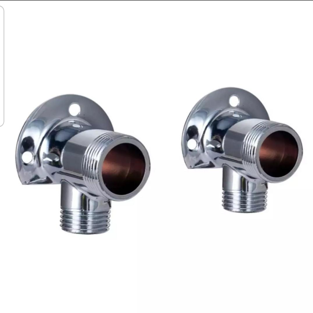 Brass pipe wall elbow for mixer tap/ expose rainshower, Furniture ...