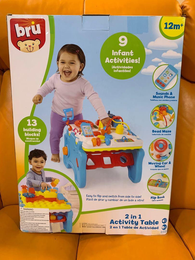 Bru 2-in-1 Activity Table, Babies & Kids, Baby Nursery & Kids Furniture ...
