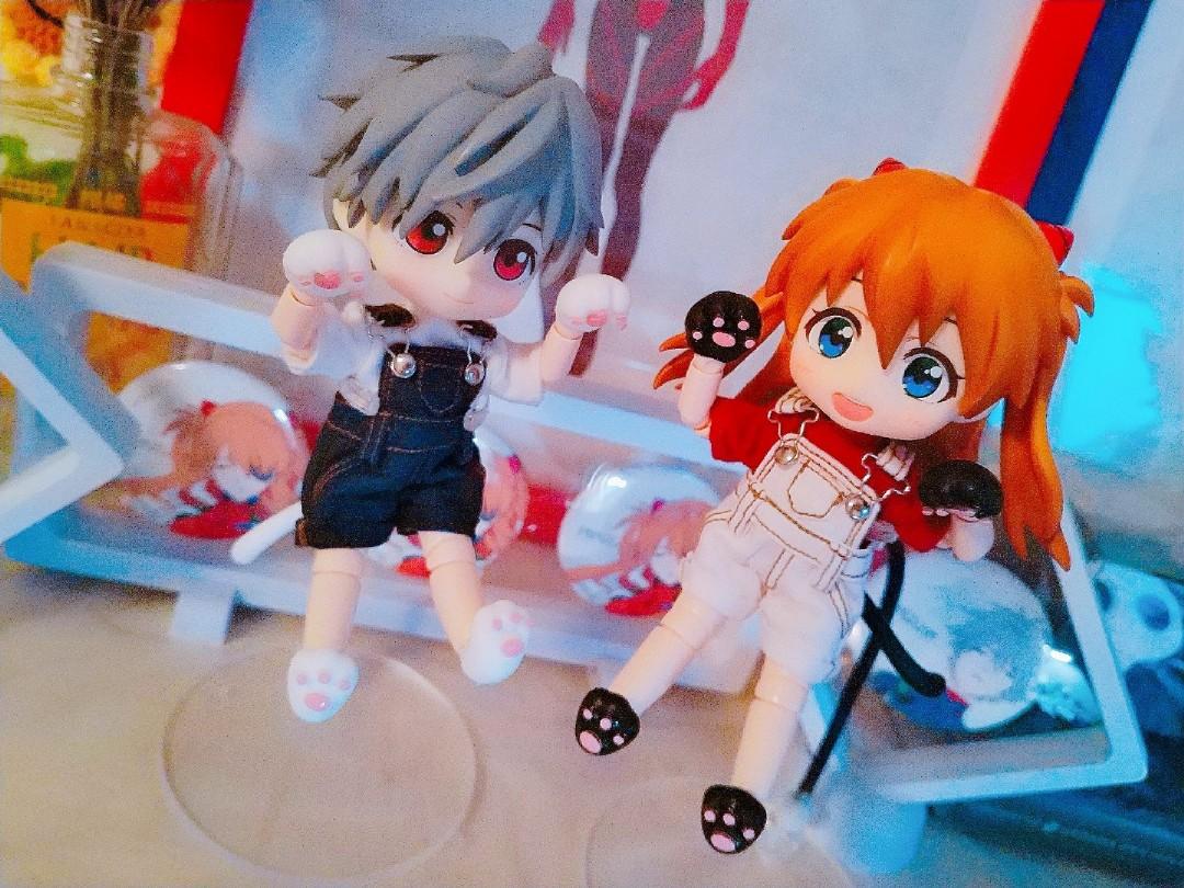 Cat paws and tail for nendoroid doll / obitsu body 11, Hobbies & Toys ...