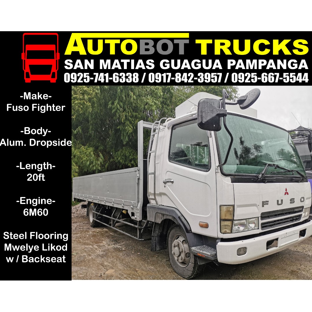 Fuso Fighter 20ft Aluminum Dropside Truck