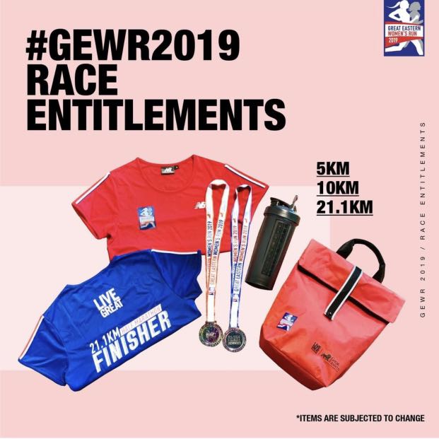 Great Eastern Women Run 2019 (GEWR), Hobbies & Toys, Memorabilia ...