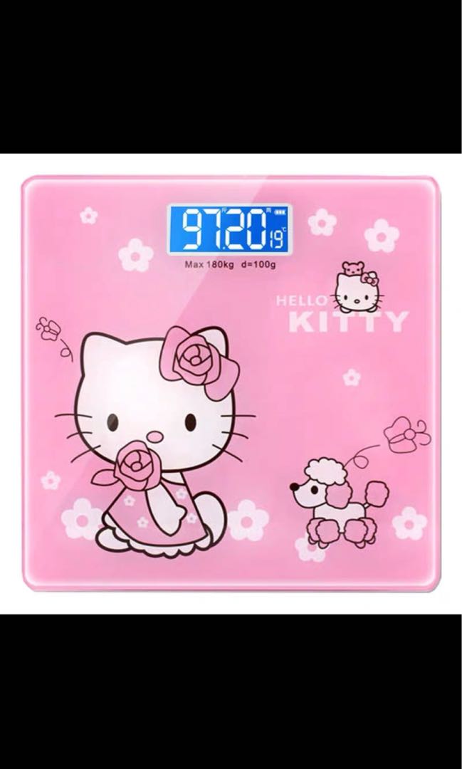 Hello Kitty Weight Scale, Health & Nutrition, Health Monitors ...