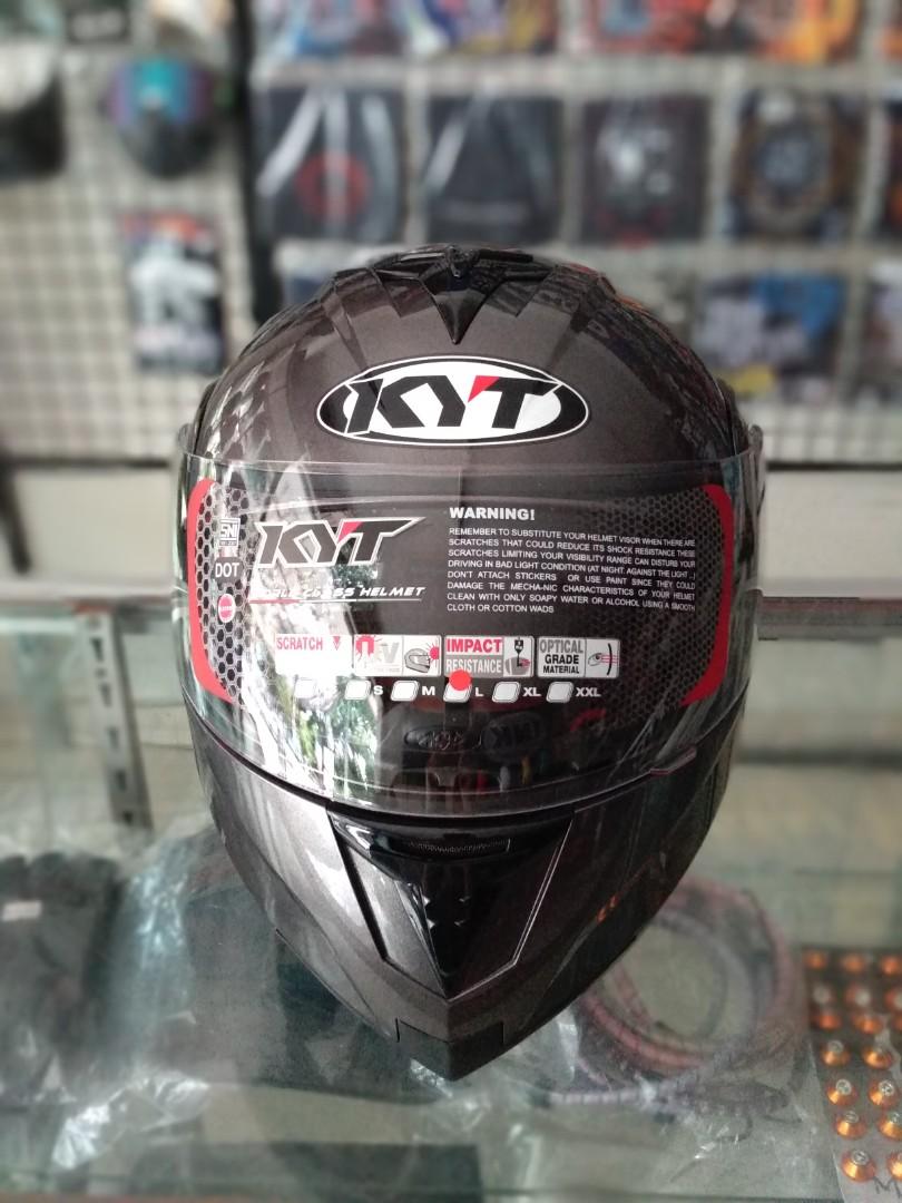 Helm KYT RRX Modular, Aksesoris Mobil di Carousell