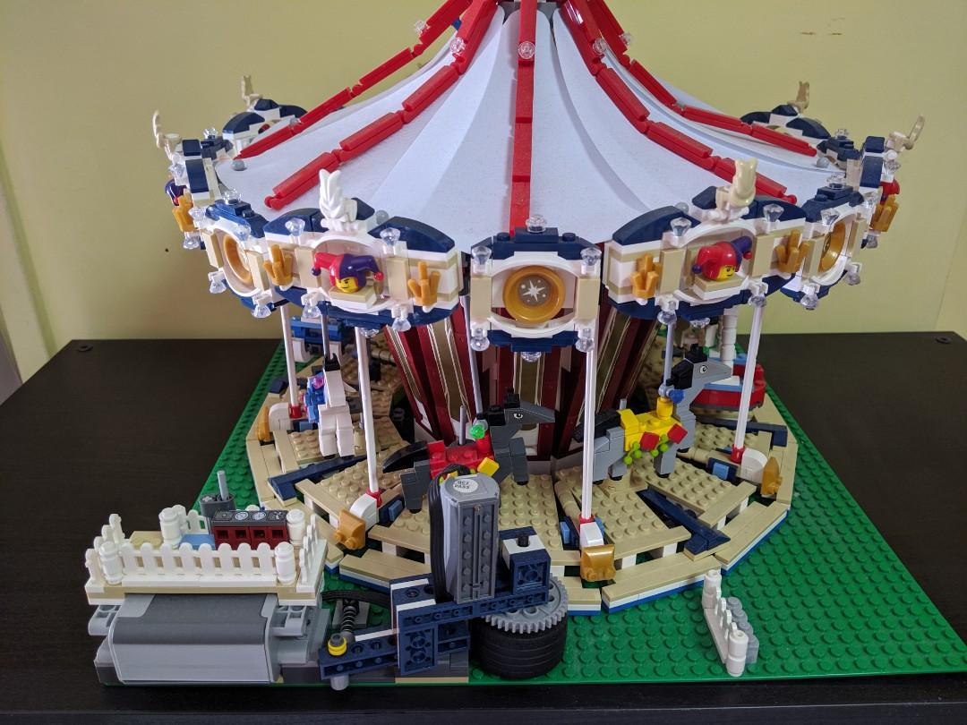 Lepin Lego carousel, Hobbies & Toys, Toys & Games on Carousell