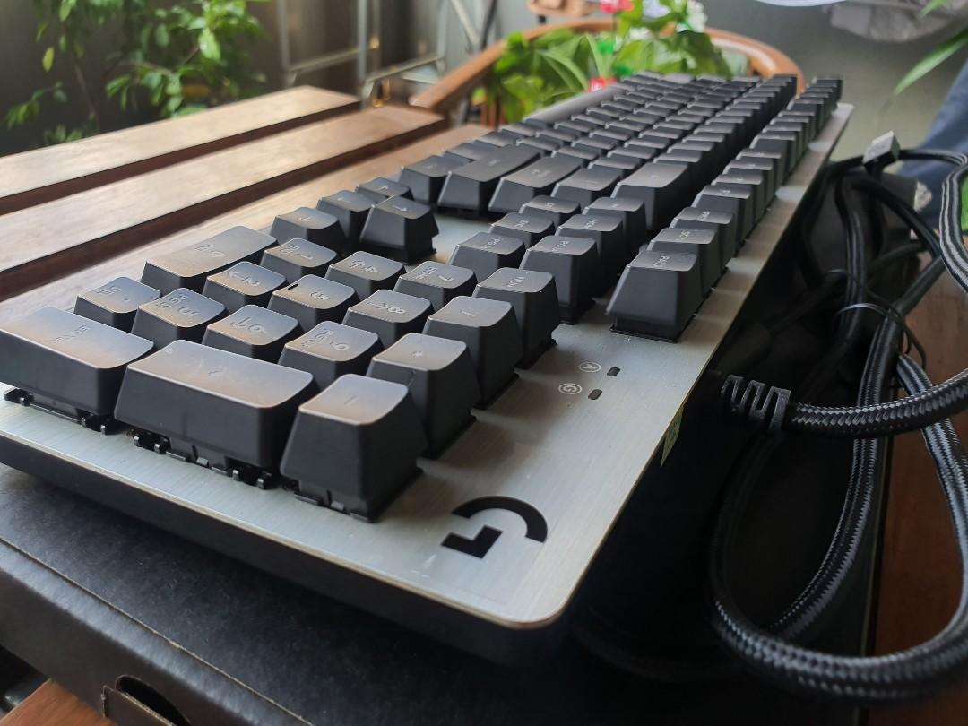 Logitech G413 Silver Mechanical Keyboard, Elektronik, Bagian Komputer ...