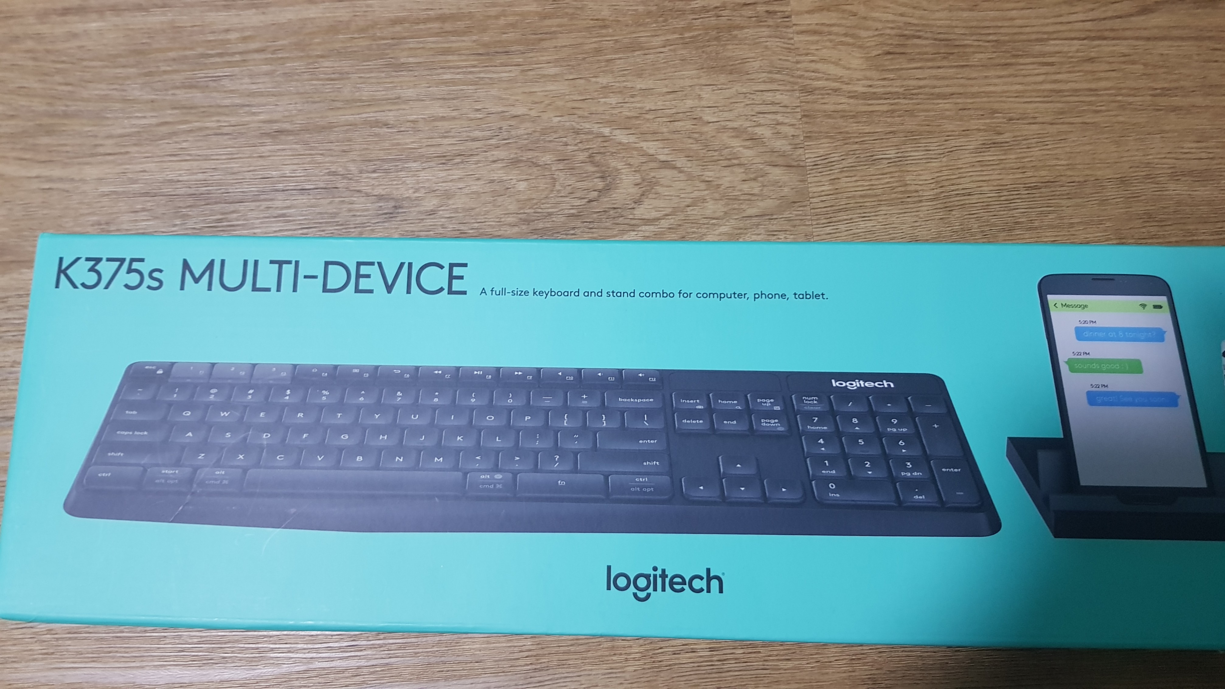 Logitech k375s wireless keyboard, Computers & Tech, Parts & Accessories ...