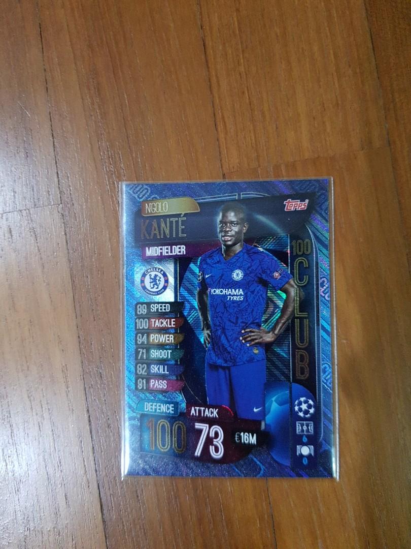 Match attax 100 club kante, Hobbies & Toys, Toys & Games on Carousell