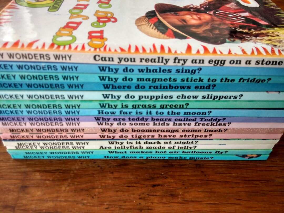 'Mickey Wonders Why' Hardcover childrens books, Hobbies & Toys, Books ...
