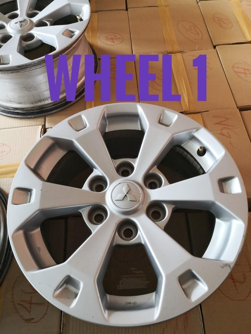 Mitsubishi Strada Stock 17 inch Wheels Mags Rims, Luxury, Watches on ...