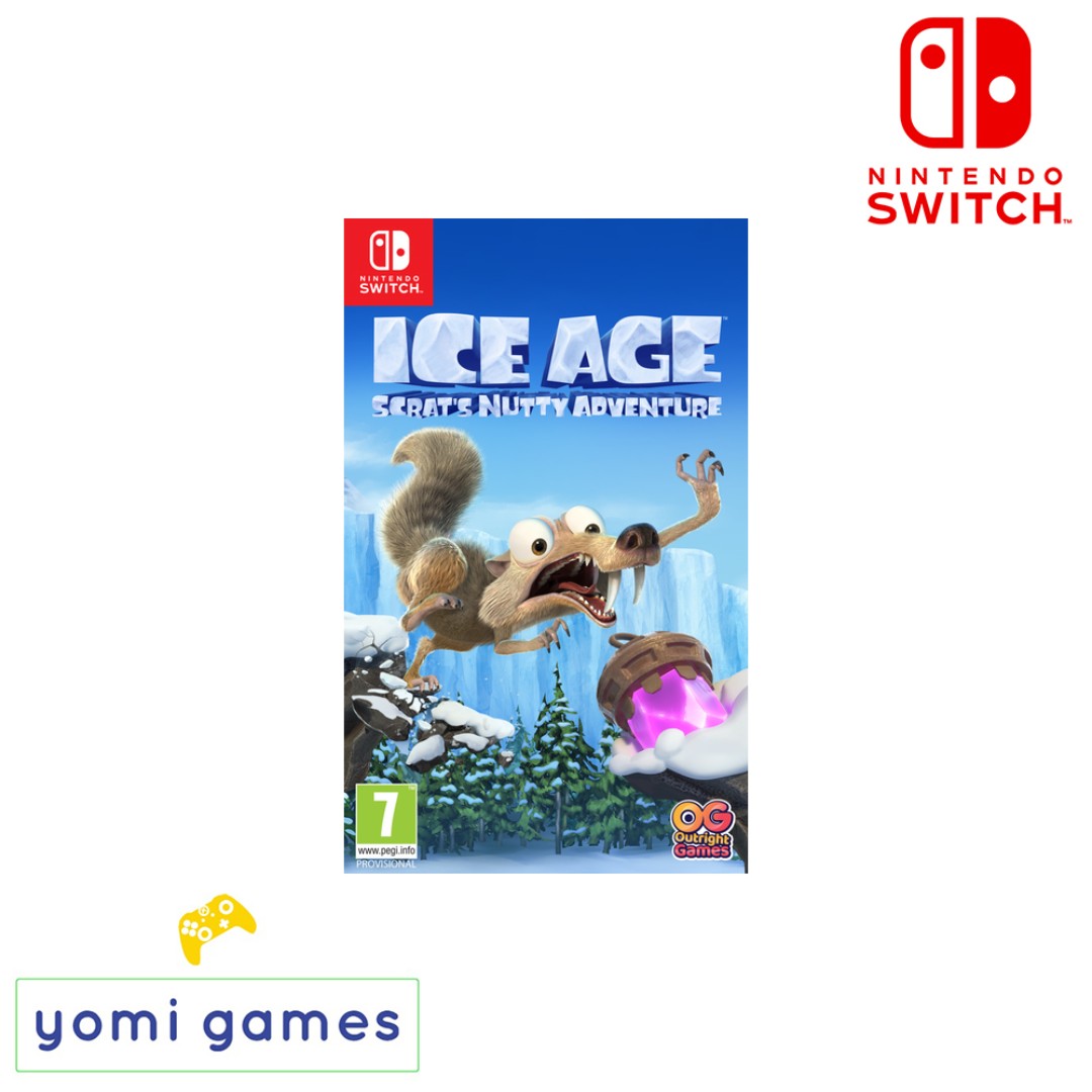 (Nintendo Switch) Ice Age: Scrat's Nutty Adventure, Toys & Games, Video ...