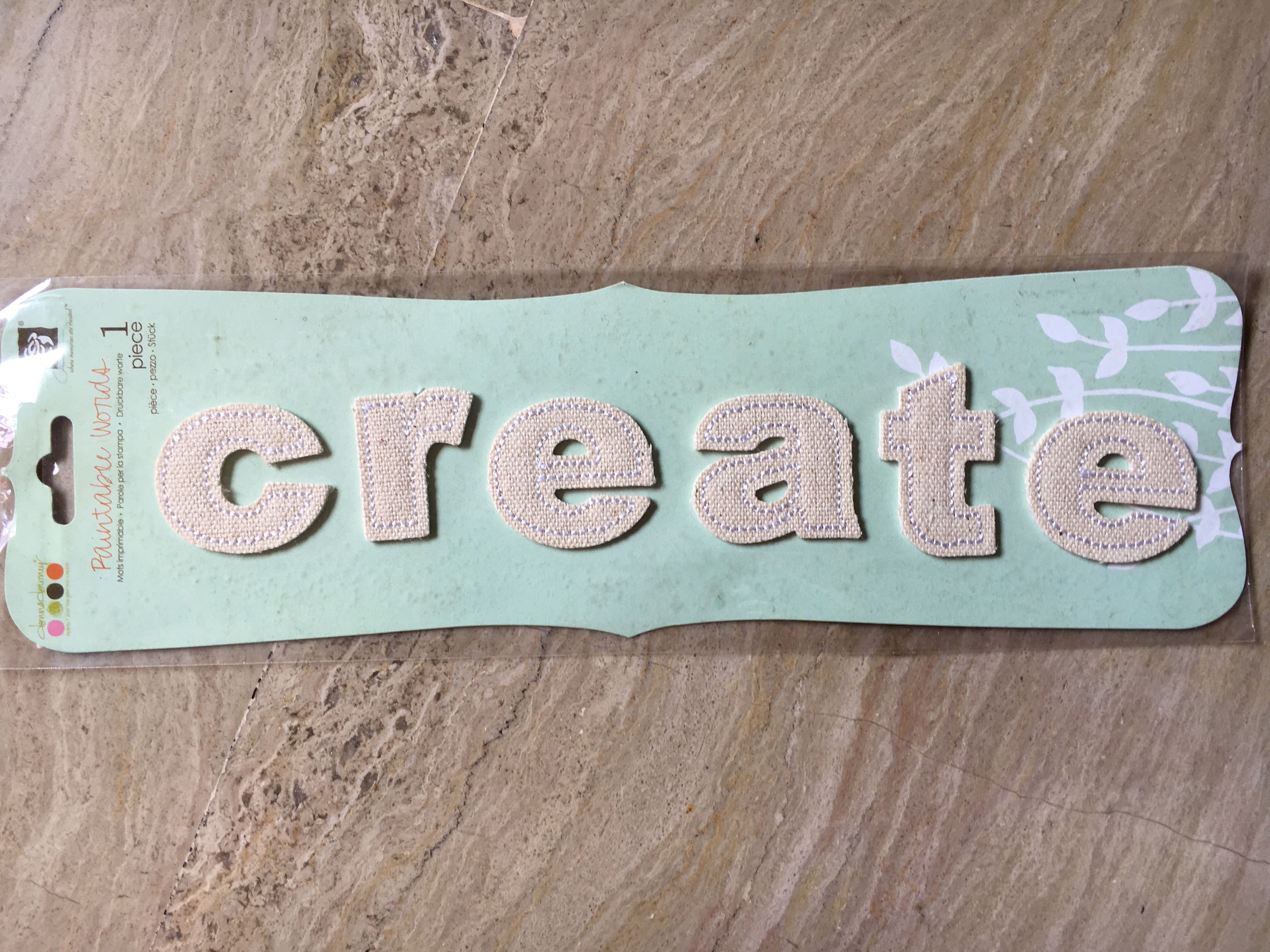 Paintable Word Stickers, Hobbies & Toys, Stationery & Craft, Craft ...