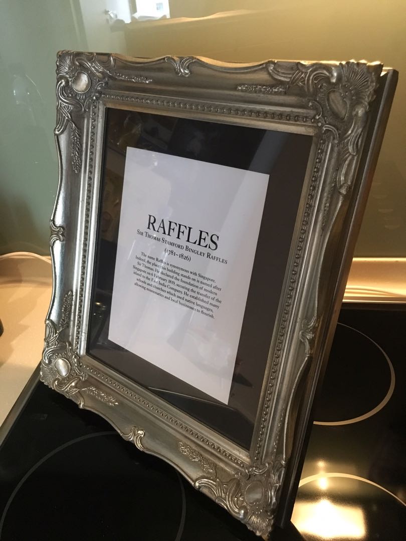 Photo Frame Antique Raffles History Singapore, Furniture & Home Living ...