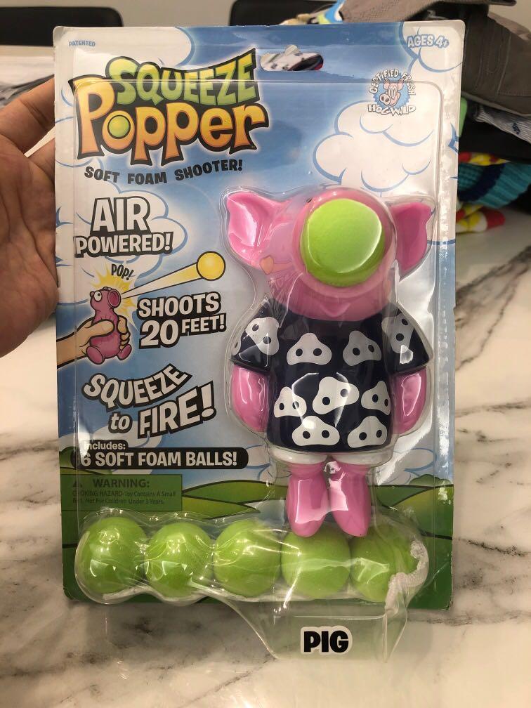 Pig squeeze popper, Hobbies & Toys, Toys & Games on Carousell