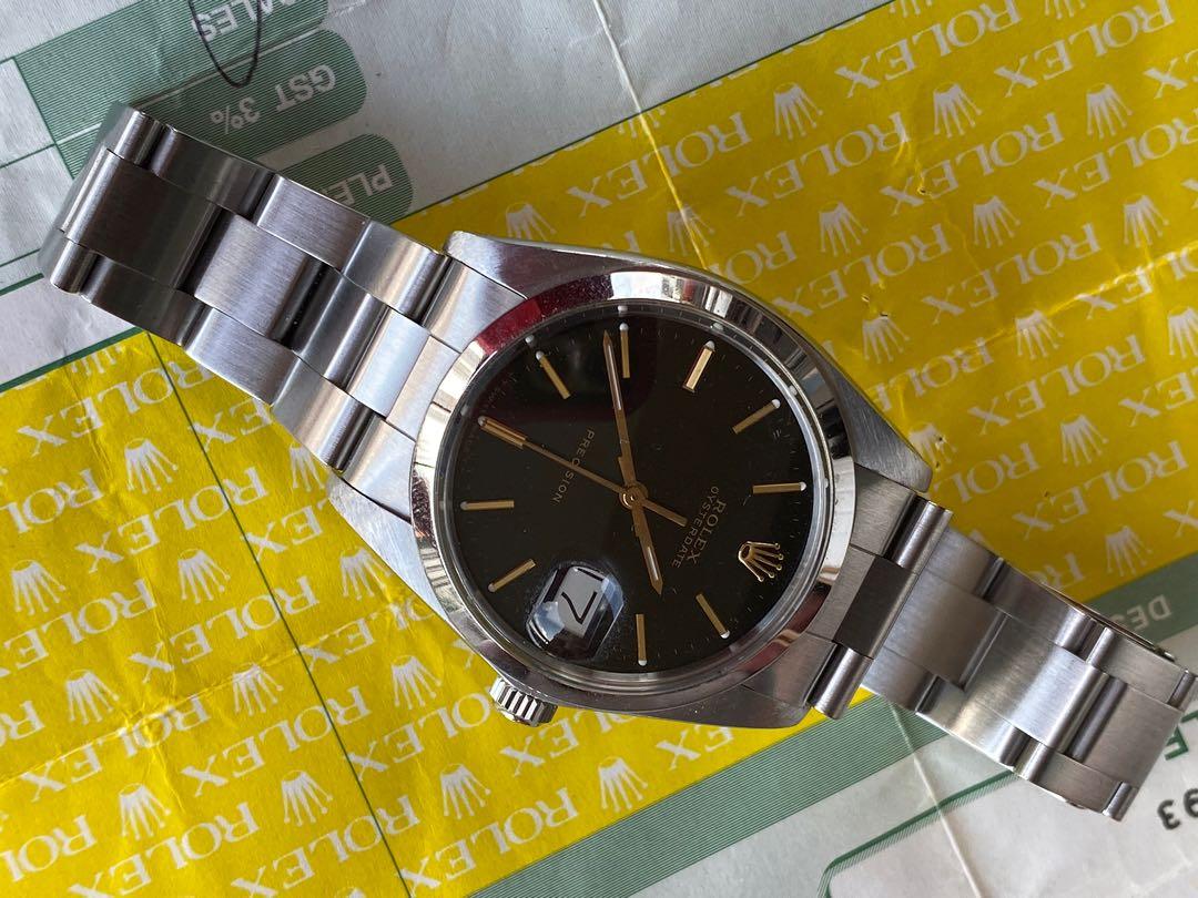 Rolex 6694 with service receipt, Men's Fashion, Watches & Accessories ...