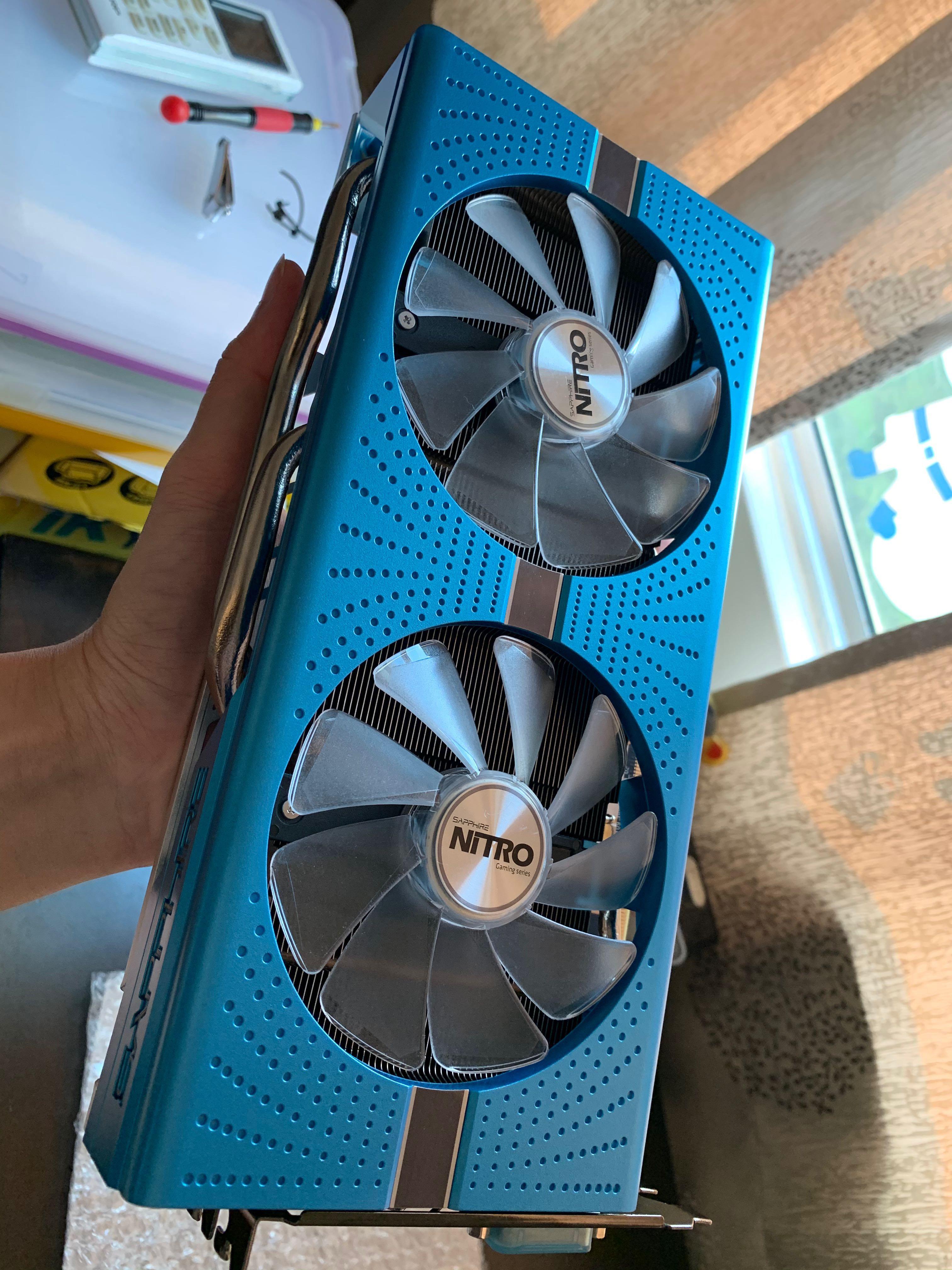 Sapphire RX 580 8GB Nitro OC Special Edition Computers Tech Parts Sapphire RX 580 8GB Nitro OC Special Edition Computers Tech Parts