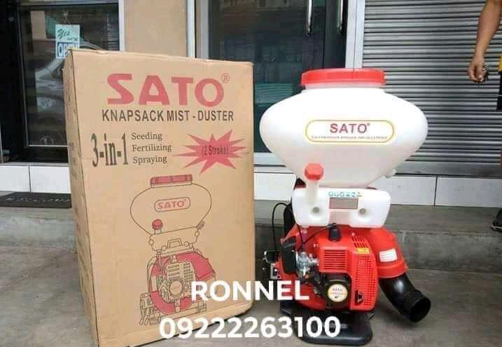 SATO Japan 3-in-1 Mist Blower / Knapsack Power Sprayer 🇯🇵, Looking For on Carousell