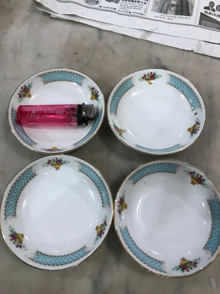 Saucer plate, Furniture & Home Living, Home Decor, Vases & Decorative ...