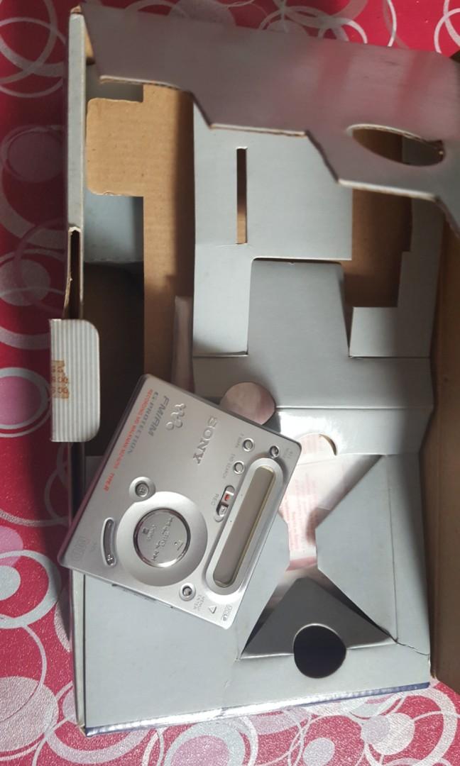 Sony minidisc md recording, Audio, Portable Music Players on Carousell