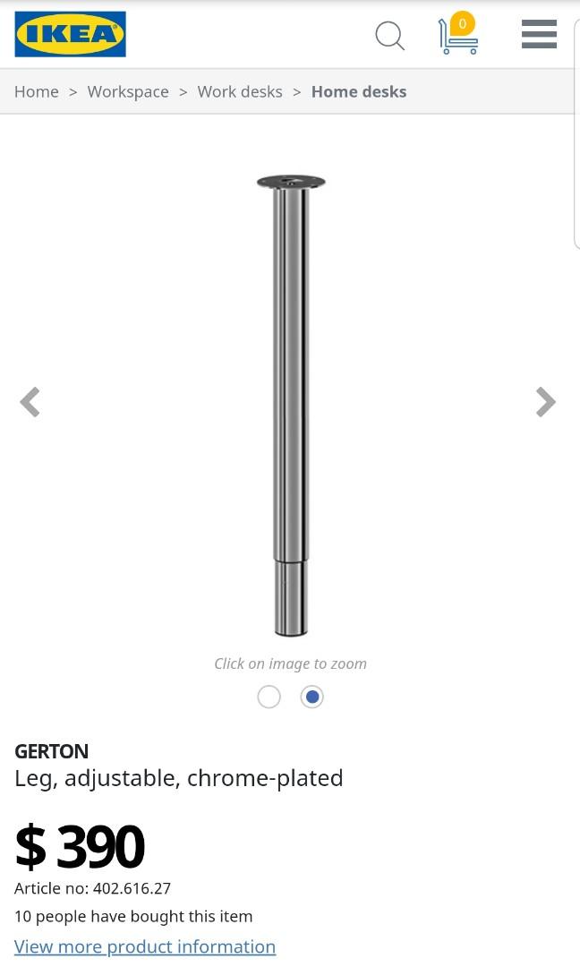 Table with extendable legs, 傢俬＆家居, 傢俬, 桌子 - Carousell