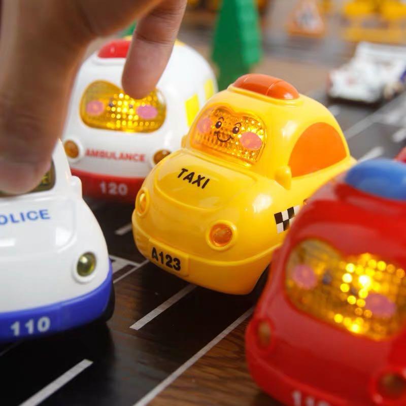 Toy Cars with light and sound (set of 4) (READY STOCK) Vtech cars ...
